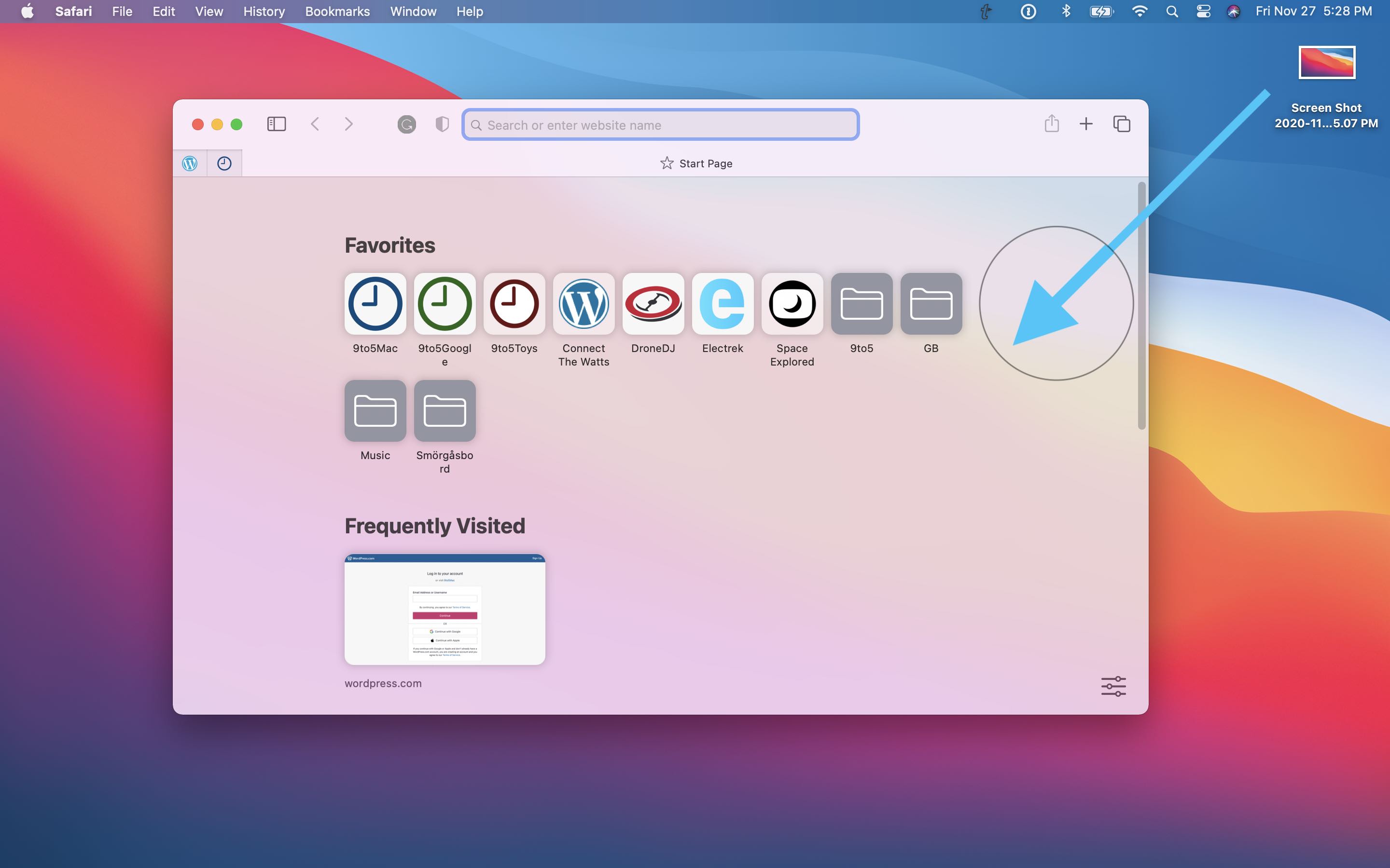 Set custom Safari backgrounds with macOS Big Sur - 9to5Mac