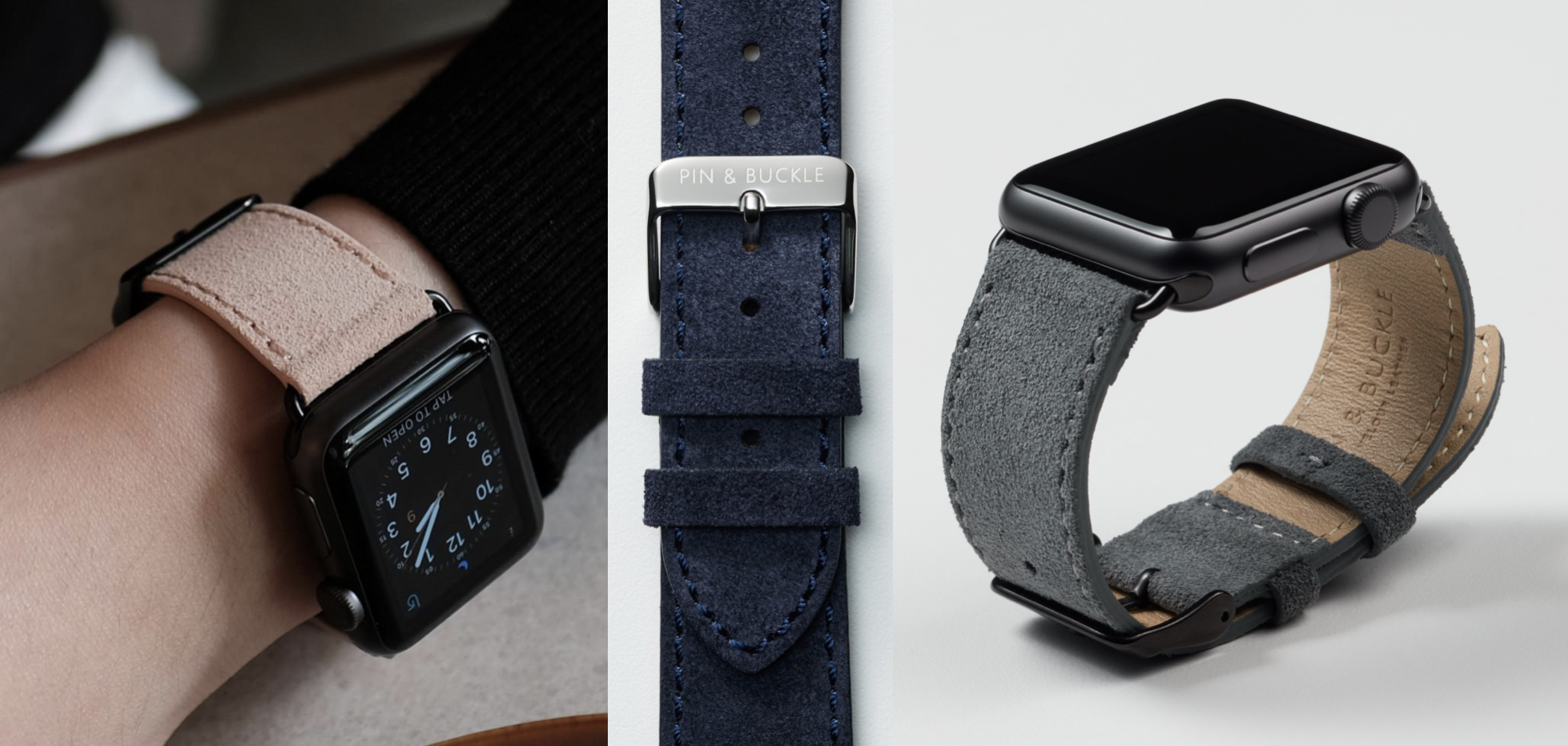 Best bands for Apple Watch Series 5 from Pin & Buckle