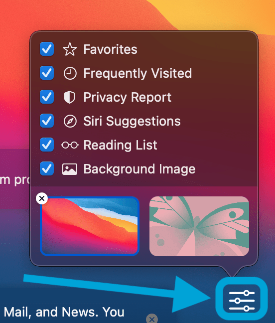Set custom Safari backgrounds with macOS Big Sur - 9to5Mac