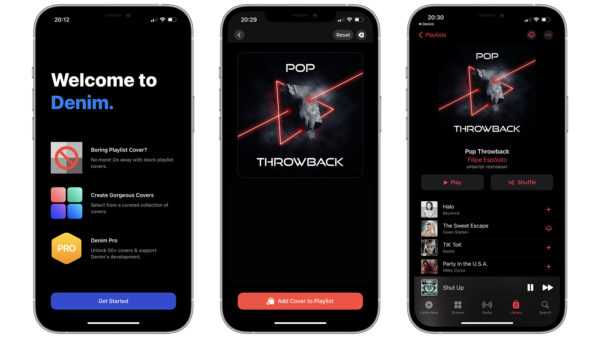 'Denim' is a new iPhone app that lets you create stunning cover artwork ...