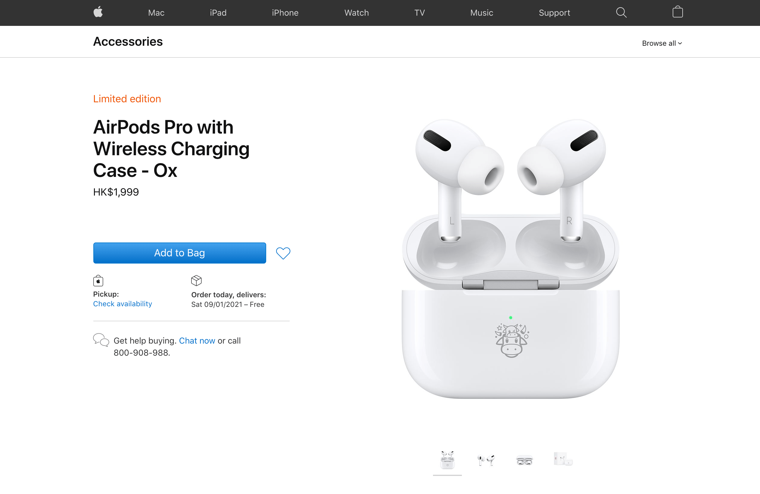 Apple launches limited-edition AirPods Pro to celebrate Chinese New ...