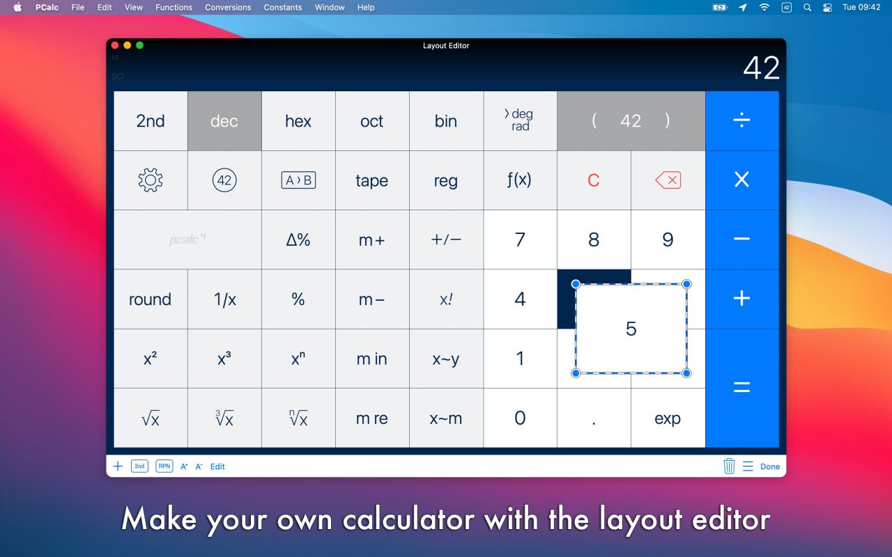 PCalc for Mac gets robust button layout editor to easily build your ...