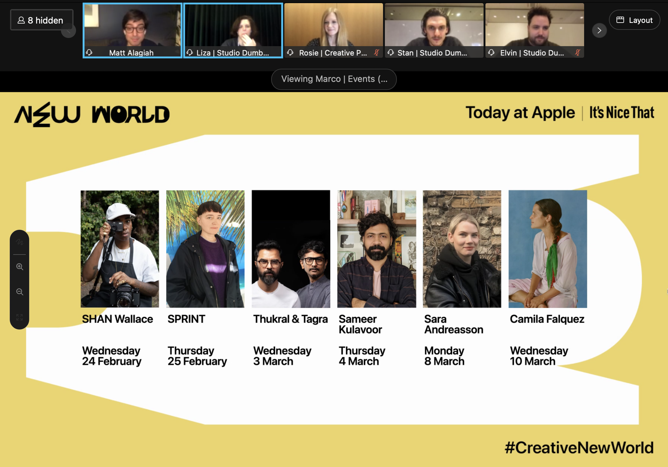 Studio Dumbar shares animated map created by Today at Apple artists ...