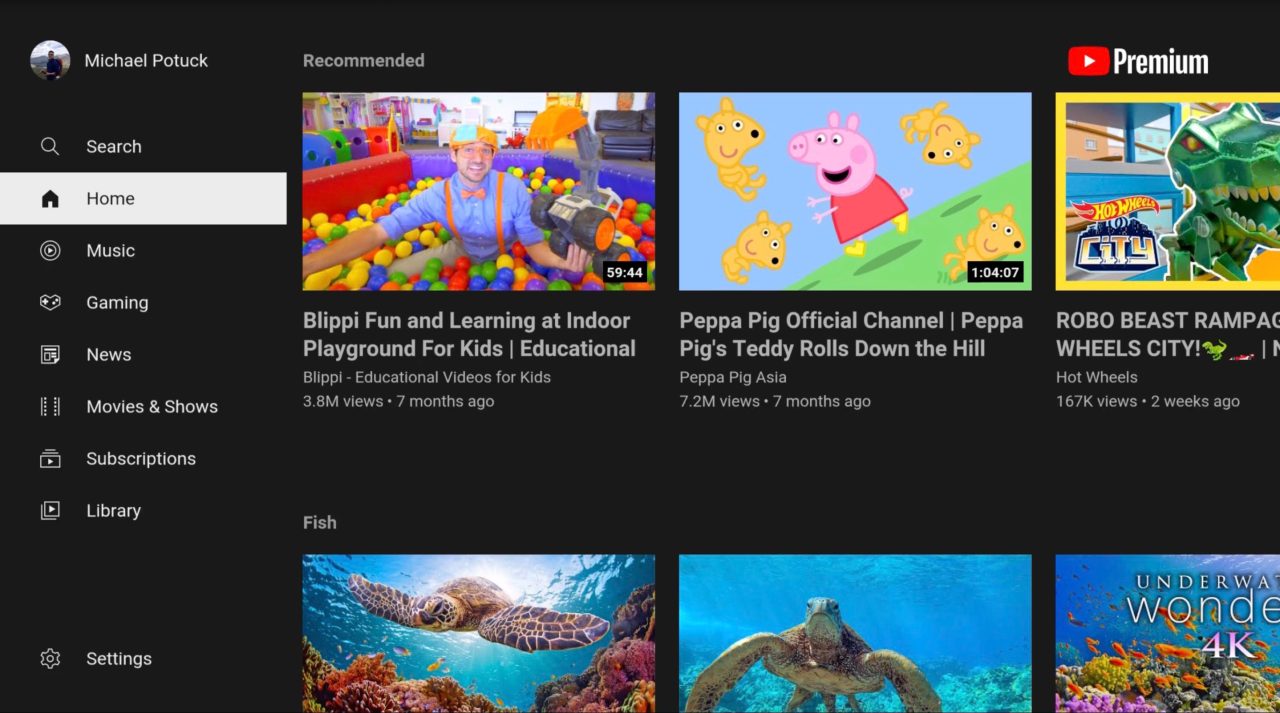 YouTube begins rolling out redesigned app for Apple TV users - 9to5Mac