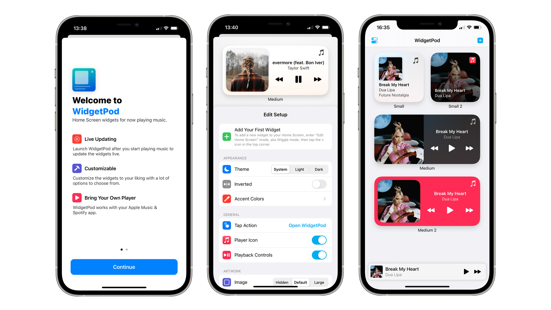 'WidgetPod' brings Now Playing widget for Music apps on iOS - 9to5Mac