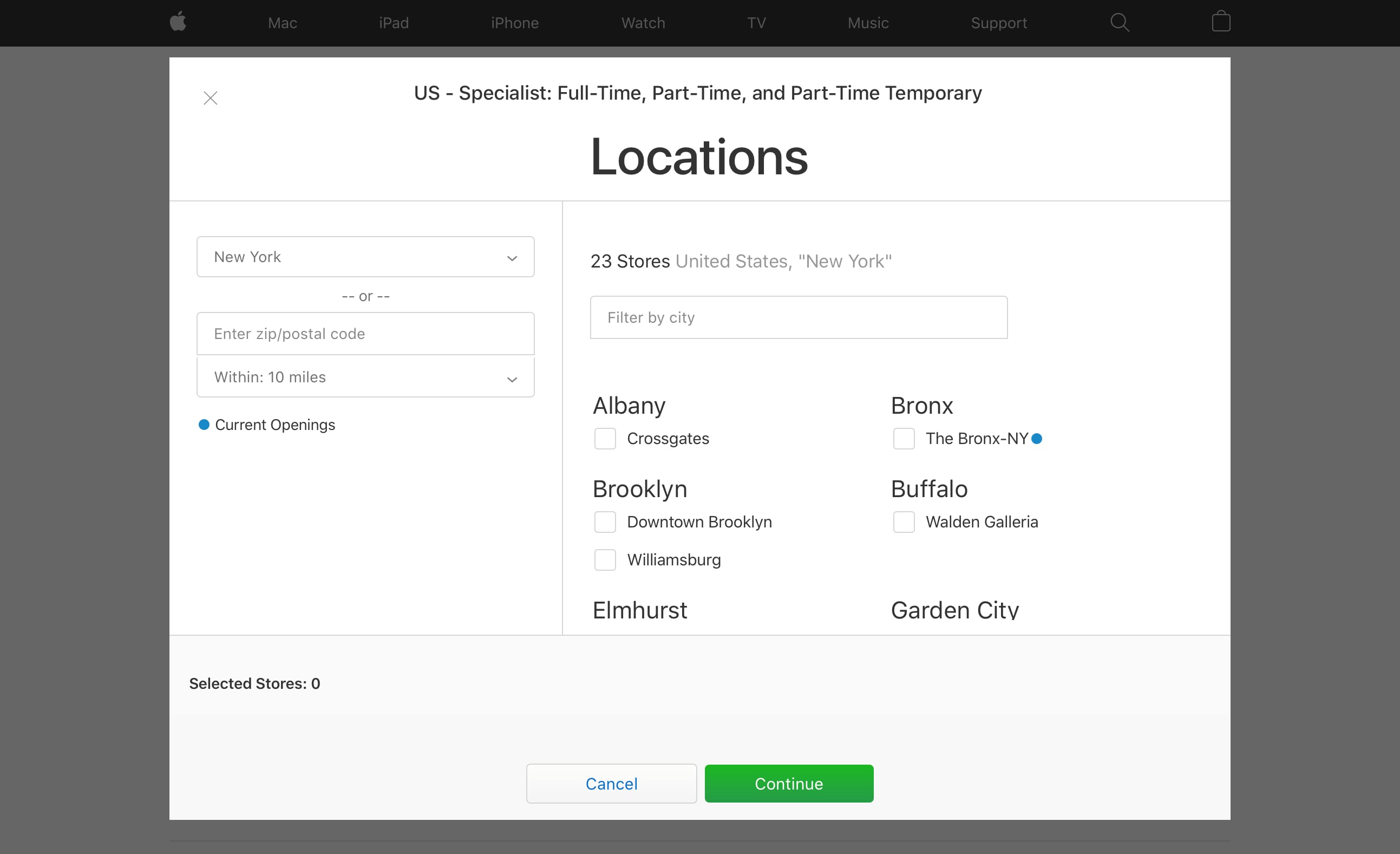 Apple begins hiring for first retail store in The Bronx - 9to5Mac