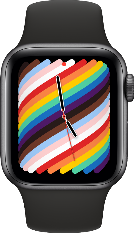 Gallery: Here's a first look at the new 2021 'Pride Woven' Apple Watch ...