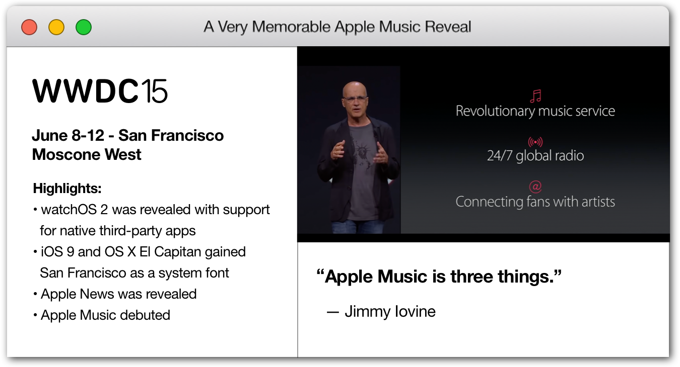 Explore some of the most memorable moments in WWDC history as we ...