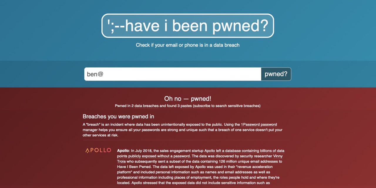 Have I been Pwned goes open source, gets FBI data feed - 9to5Mac