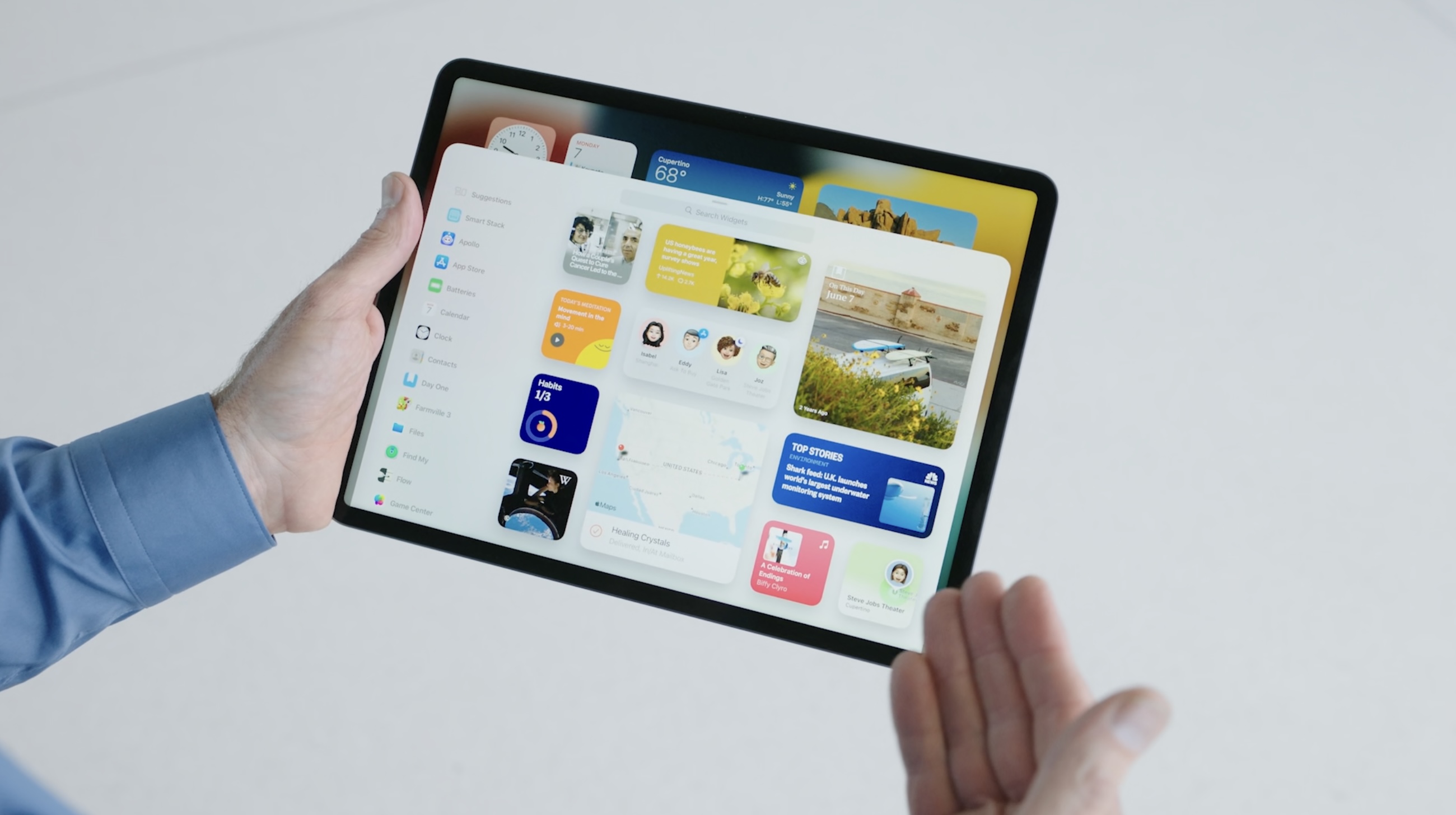 iPadOS 15 for iPad brings with home screen widgets, multitasking ...