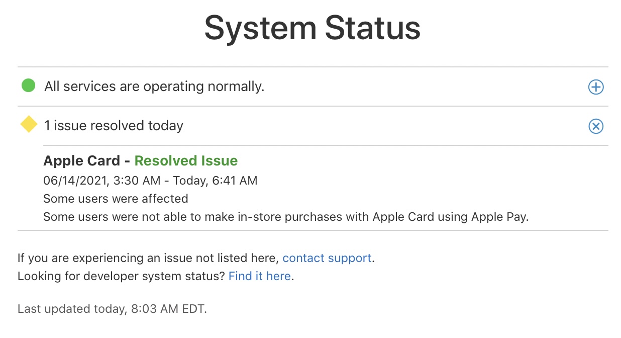 Apple confirms some Apple Card users are currently unable to make in ...