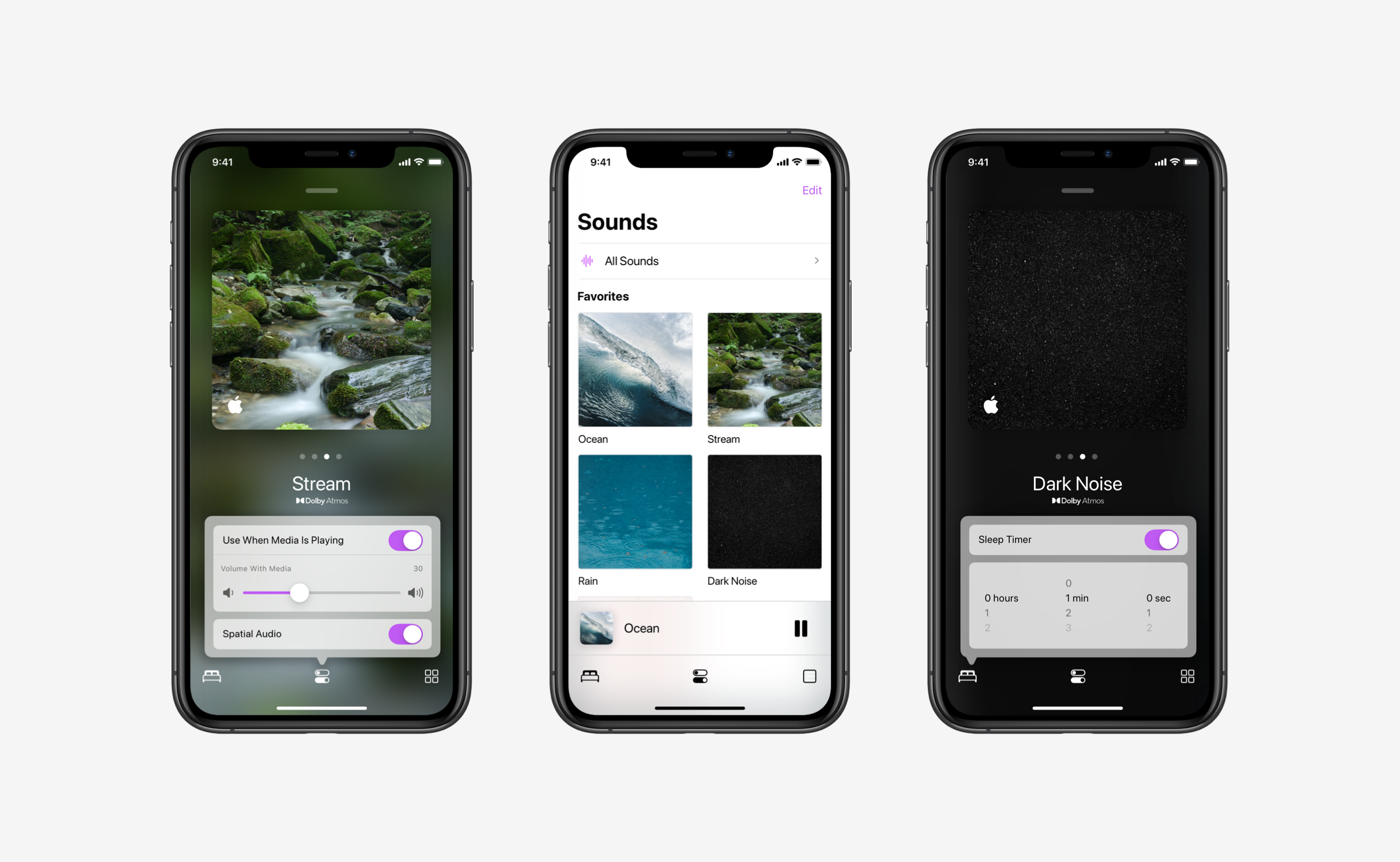 Concept: Background sounds in iOS 15 should have their own app with ...