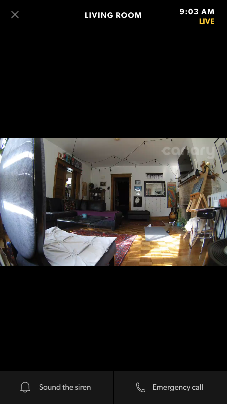 A walkthrough of Canary security cam & air quality/temperature sensor ...