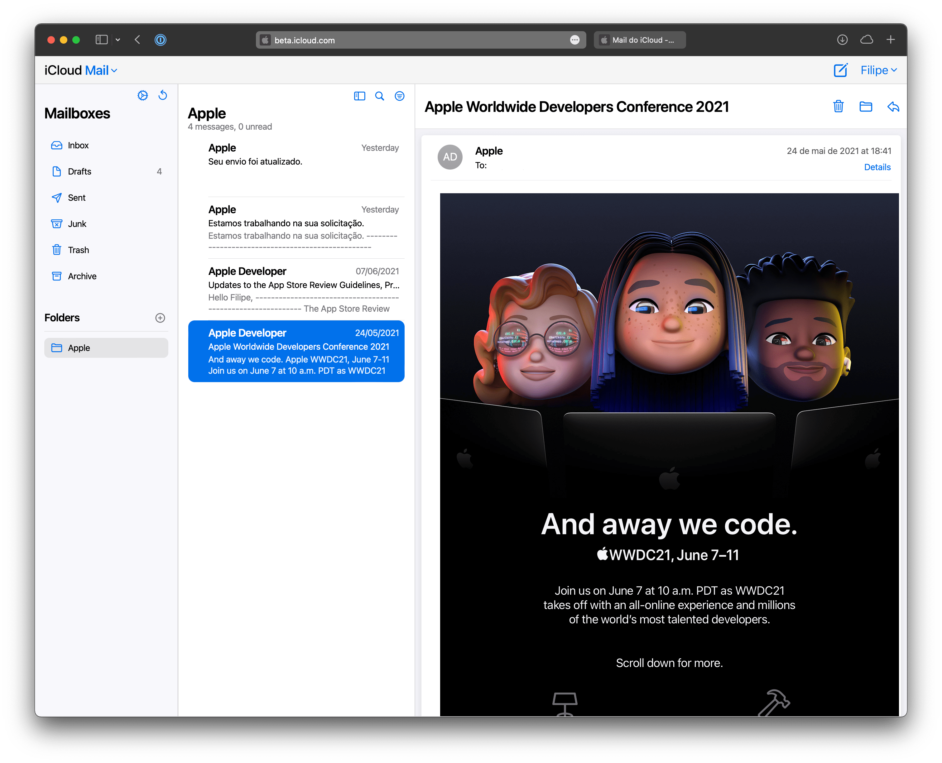 iCloud Mail gets redesigned interface on the web - 9to5Mac