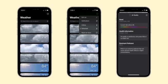 Hands-on: iOS 15 brings an all-new Weather app with maps, animations ...