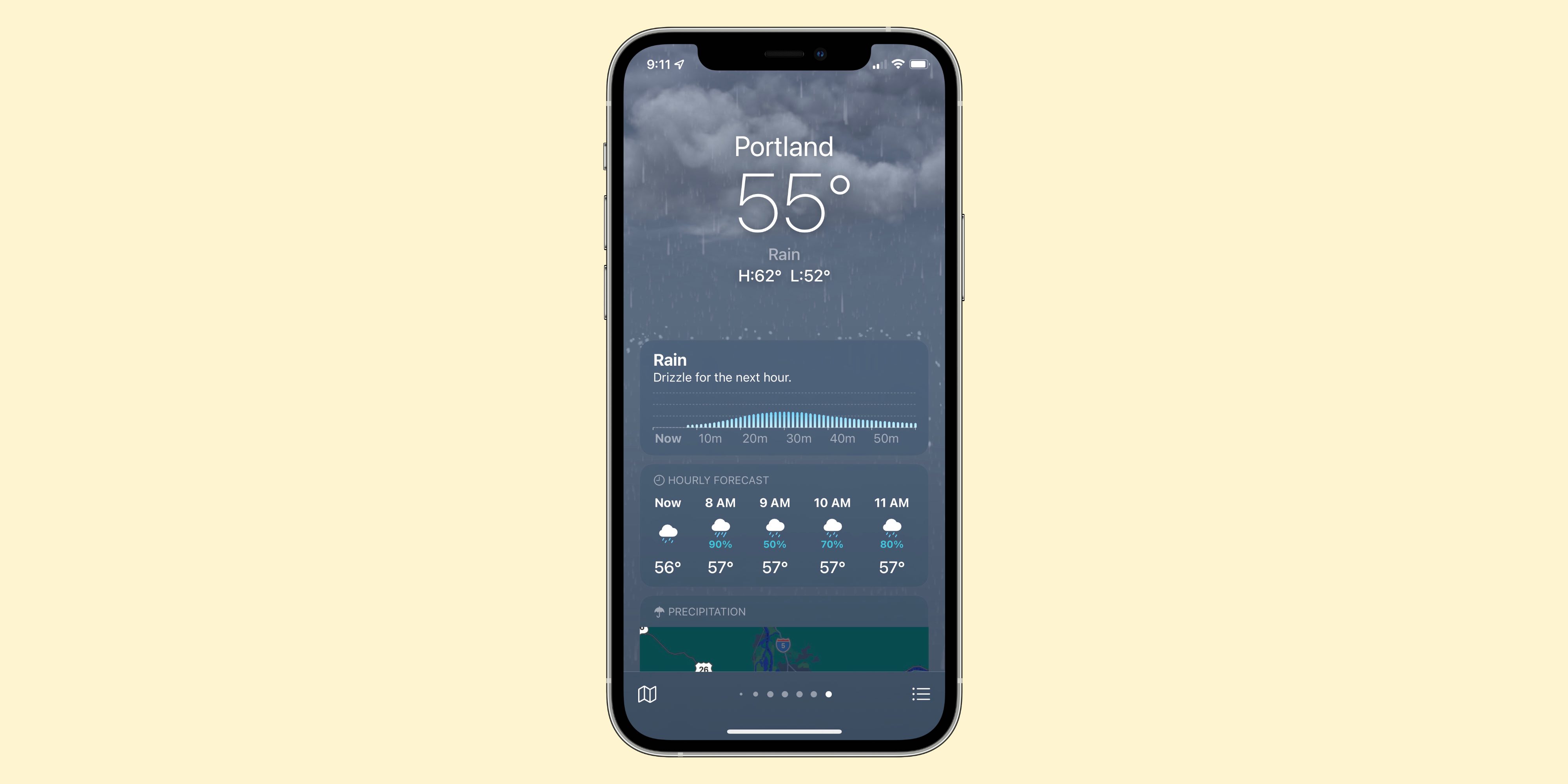 Hands-on: iOS 15 brings an all-new Weather app with maps, animations ...