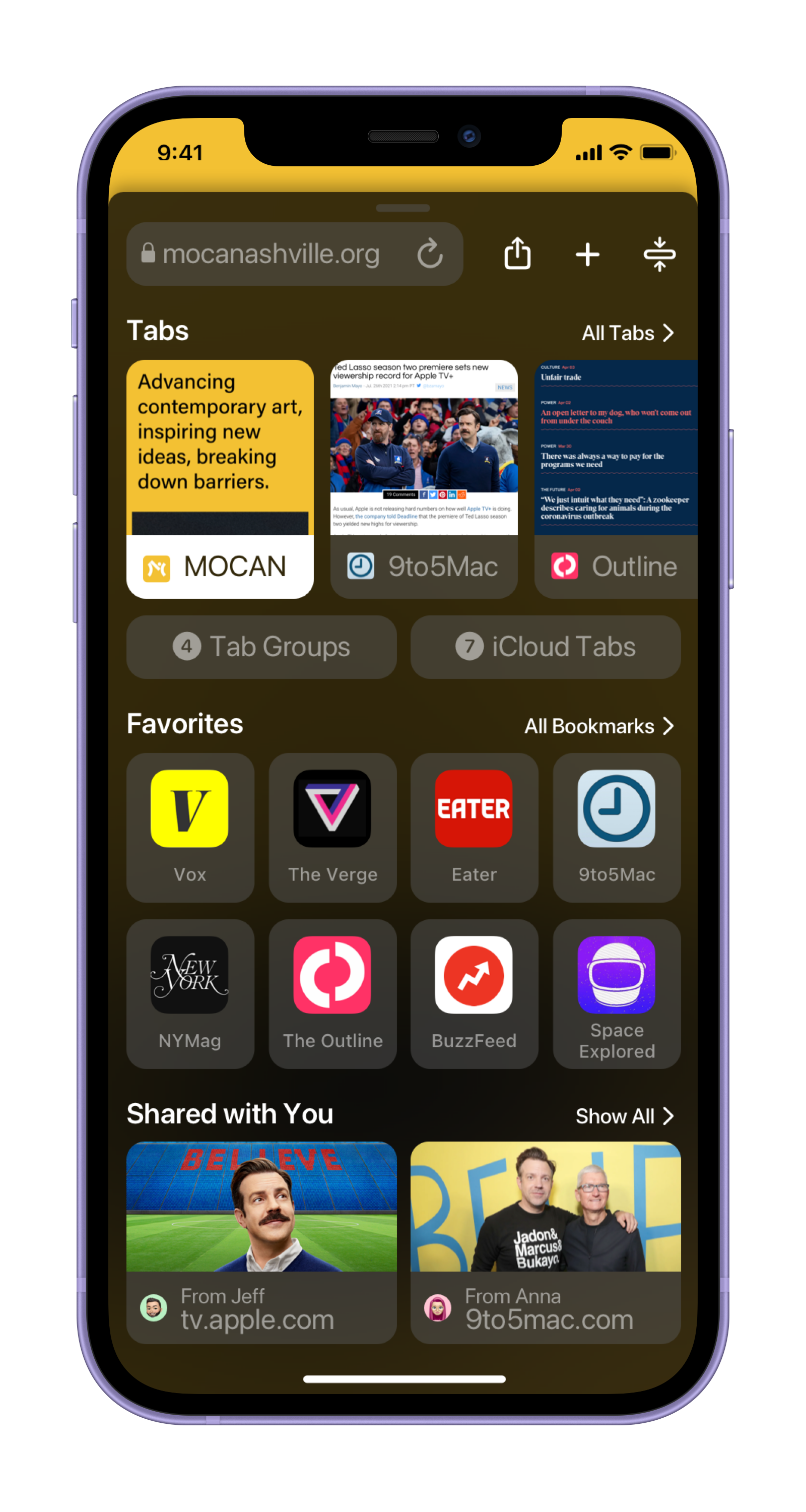 Concept: Rethinking Safari in iOS 15 with the same core design ...