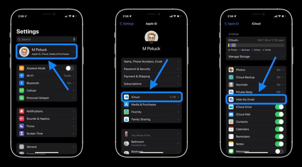 How to Hide My Email on iPhone with iCloud+ and iOS 15 - 9to5Mac