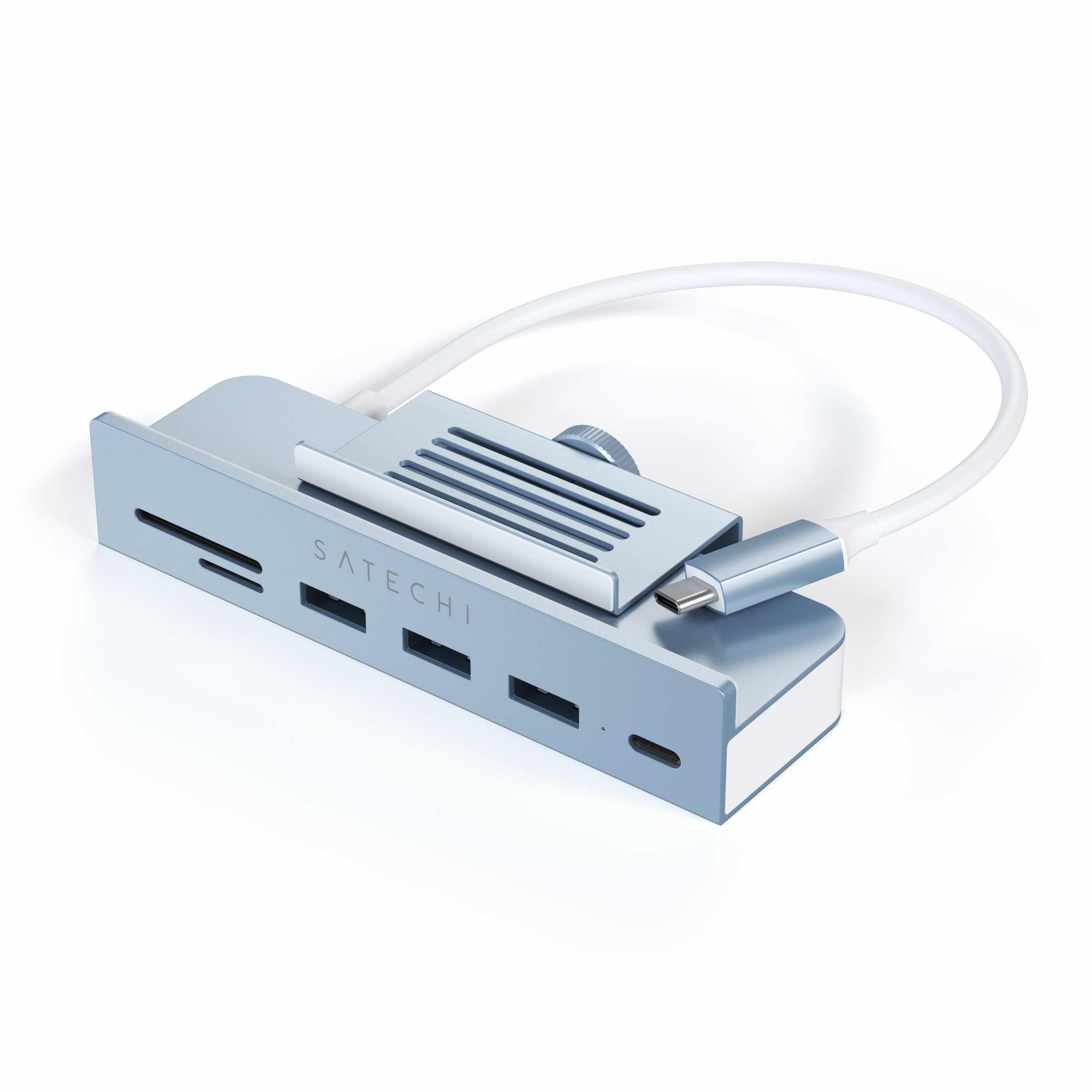 Satechi unveils new USB-C Clamp Hub that adds 5 ports to the front of ...