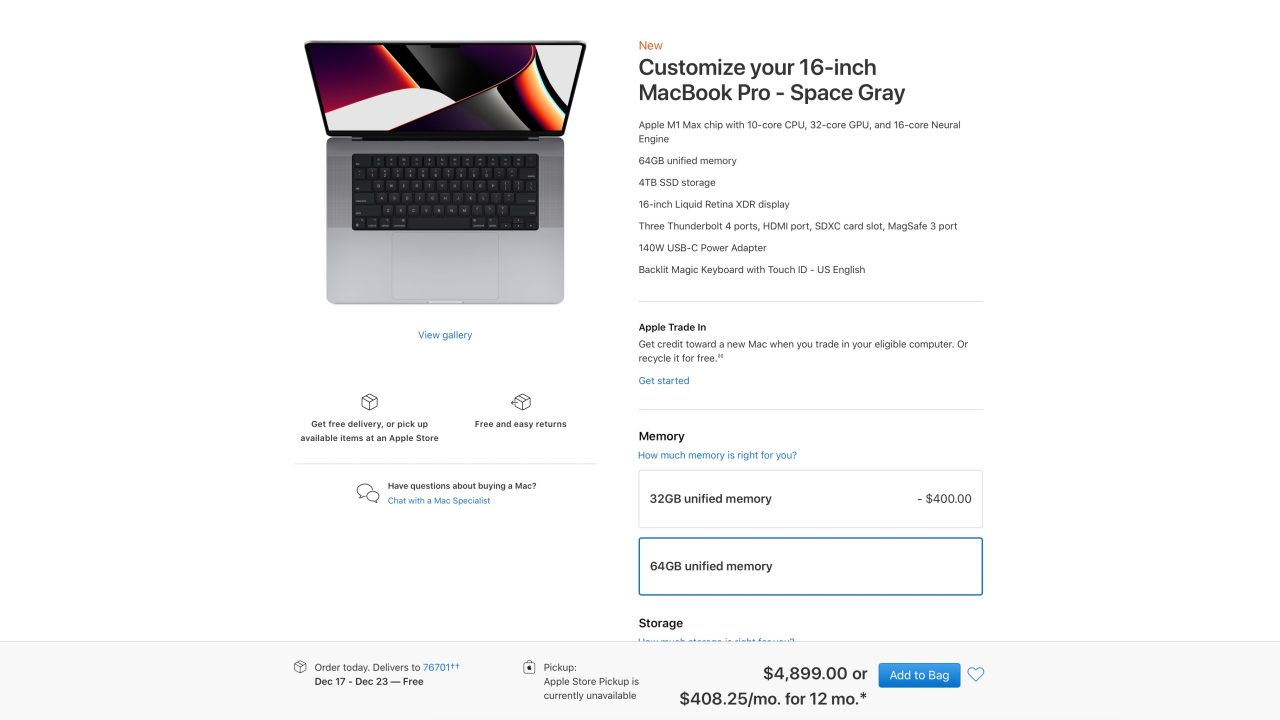 First 14" and 16" MacBook Pro orders now shipping; new orders ...