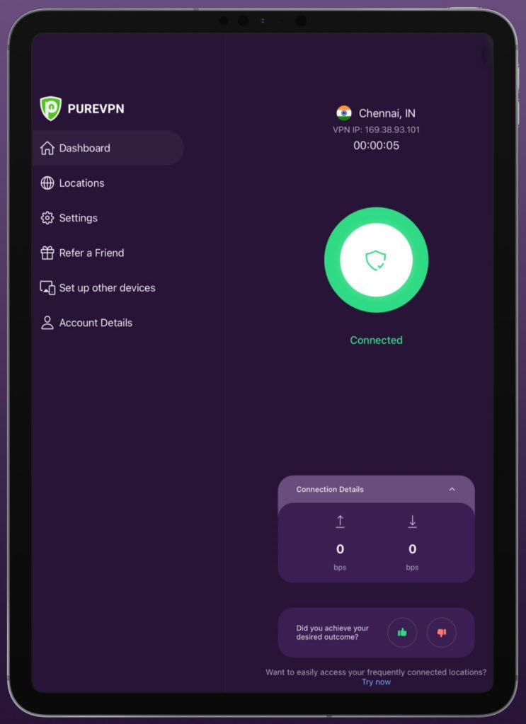 PureVPN offers secure and fast experience with new iPad optimized and ...