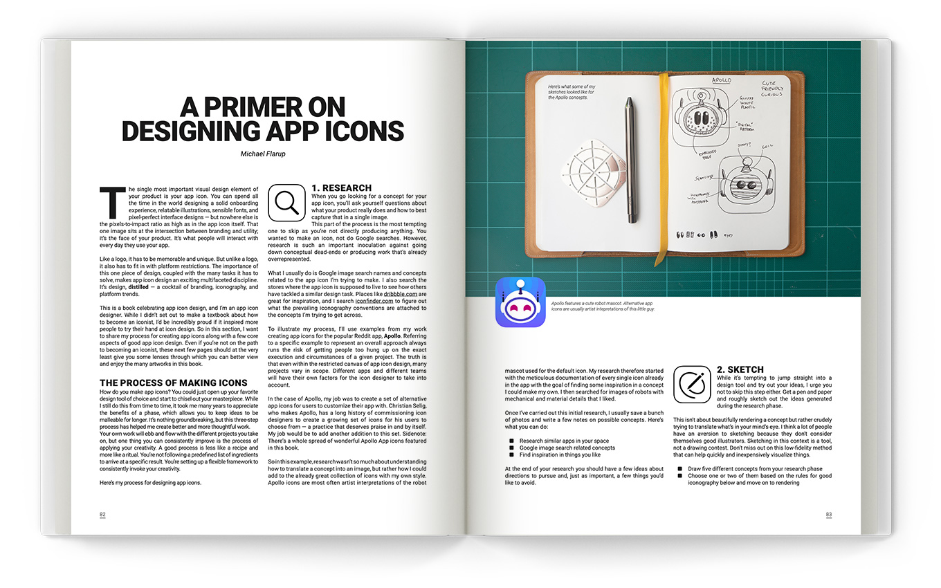 'The iOS App Icon Book' by designer Michael Flarup debuts on ...
