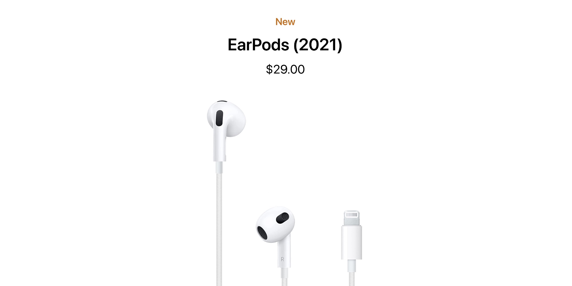 Concept: EarPods (2021) with a braided cable, Spatial Audio, new color ...