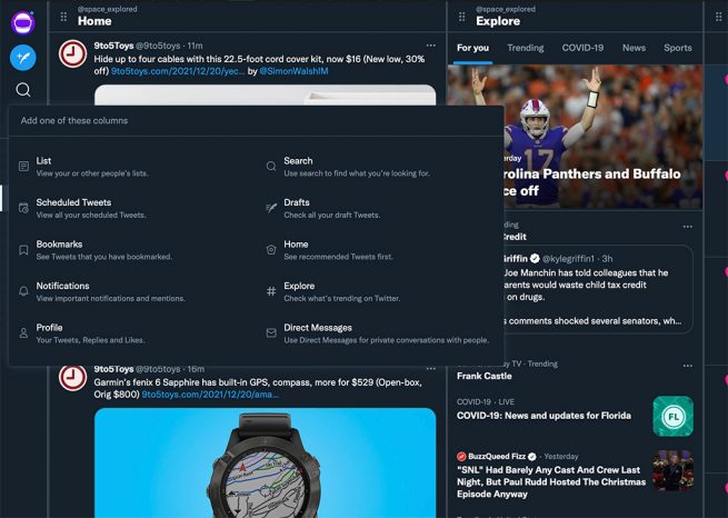 New TweetDeck preview overhauls design - 9to5Mac