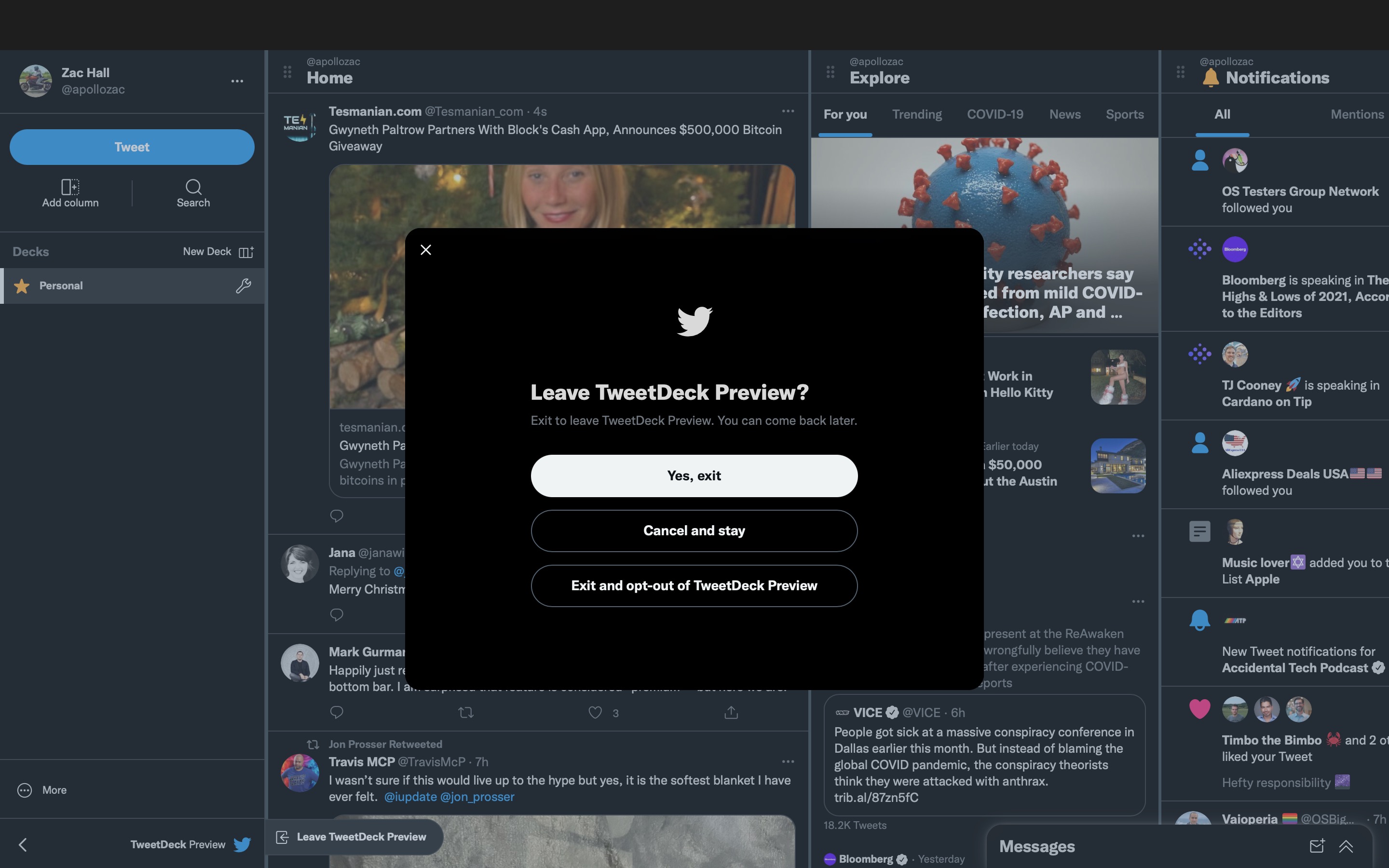 How to check if you can view TweetDeck's new preview - 9to5Mac