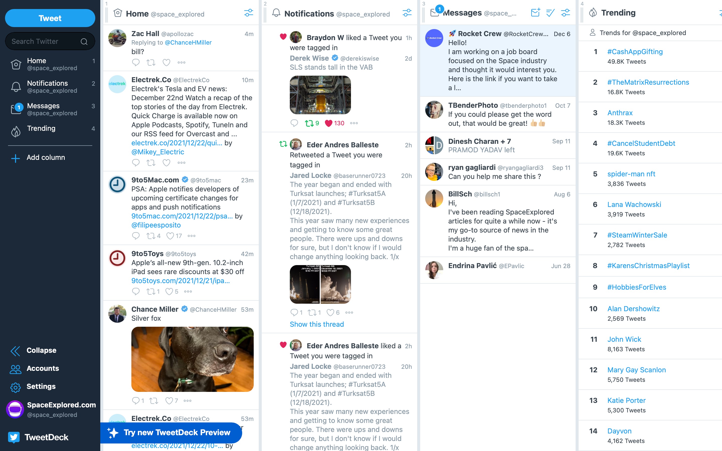 How to check if you can view TweetDeck's new preview - 9to5Mac