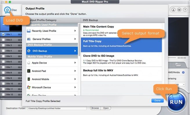 MacX DVD Ripper Pro turns physical media movies into digital streaming ...