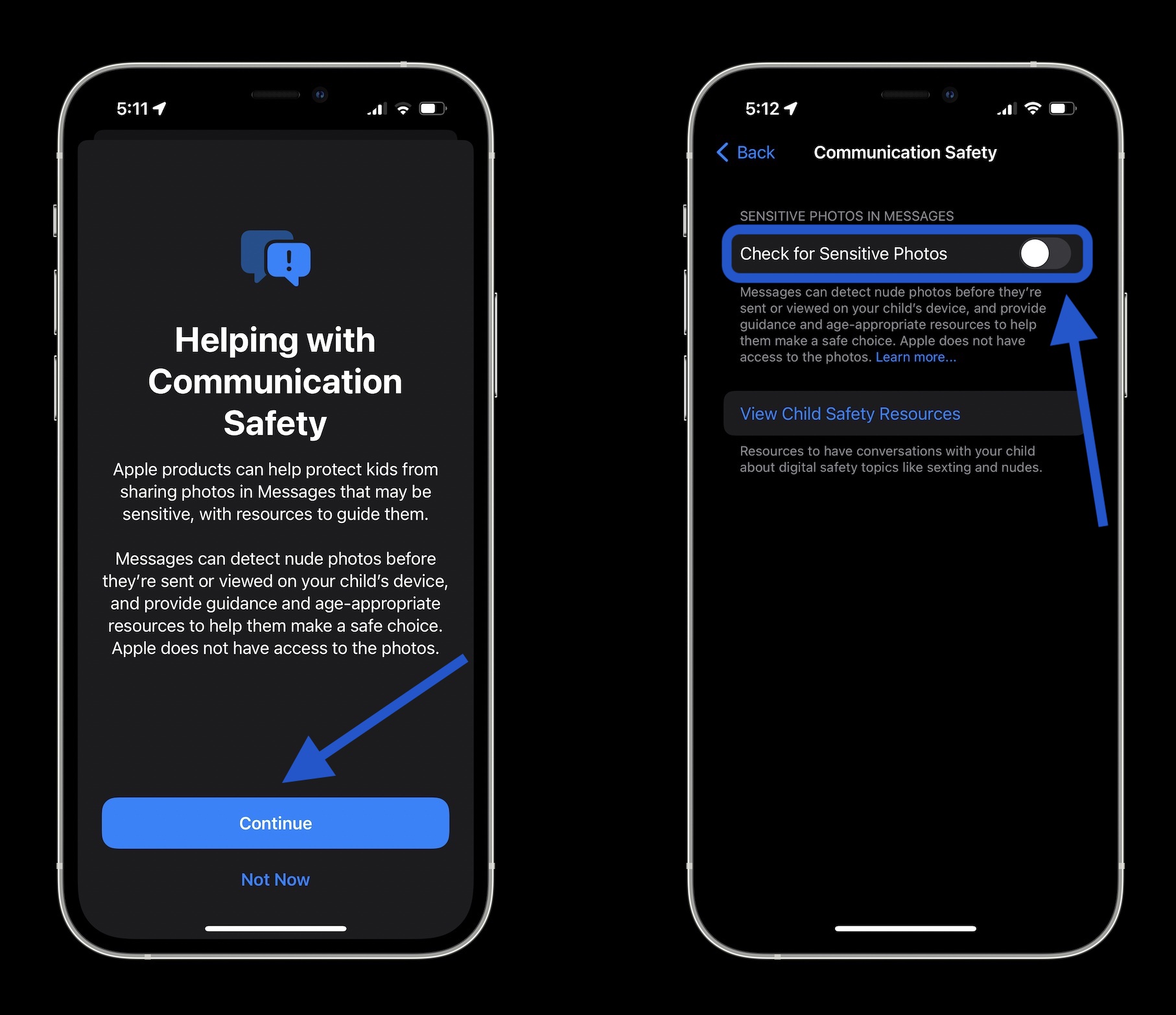 How to turn on the kids' iPhone Messages safety feature - 9to5Mac