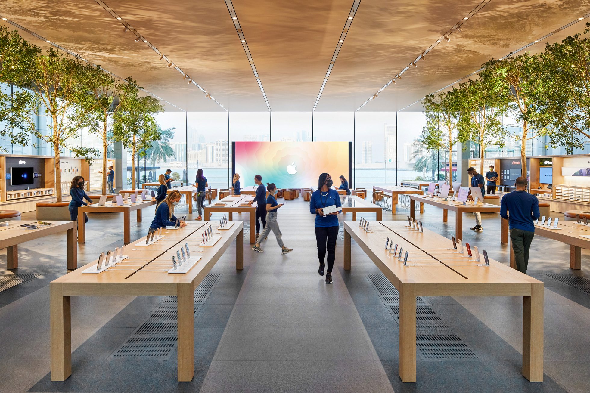 Al Maryah Island Apple Store with spectacular water feature - 9to5Mac