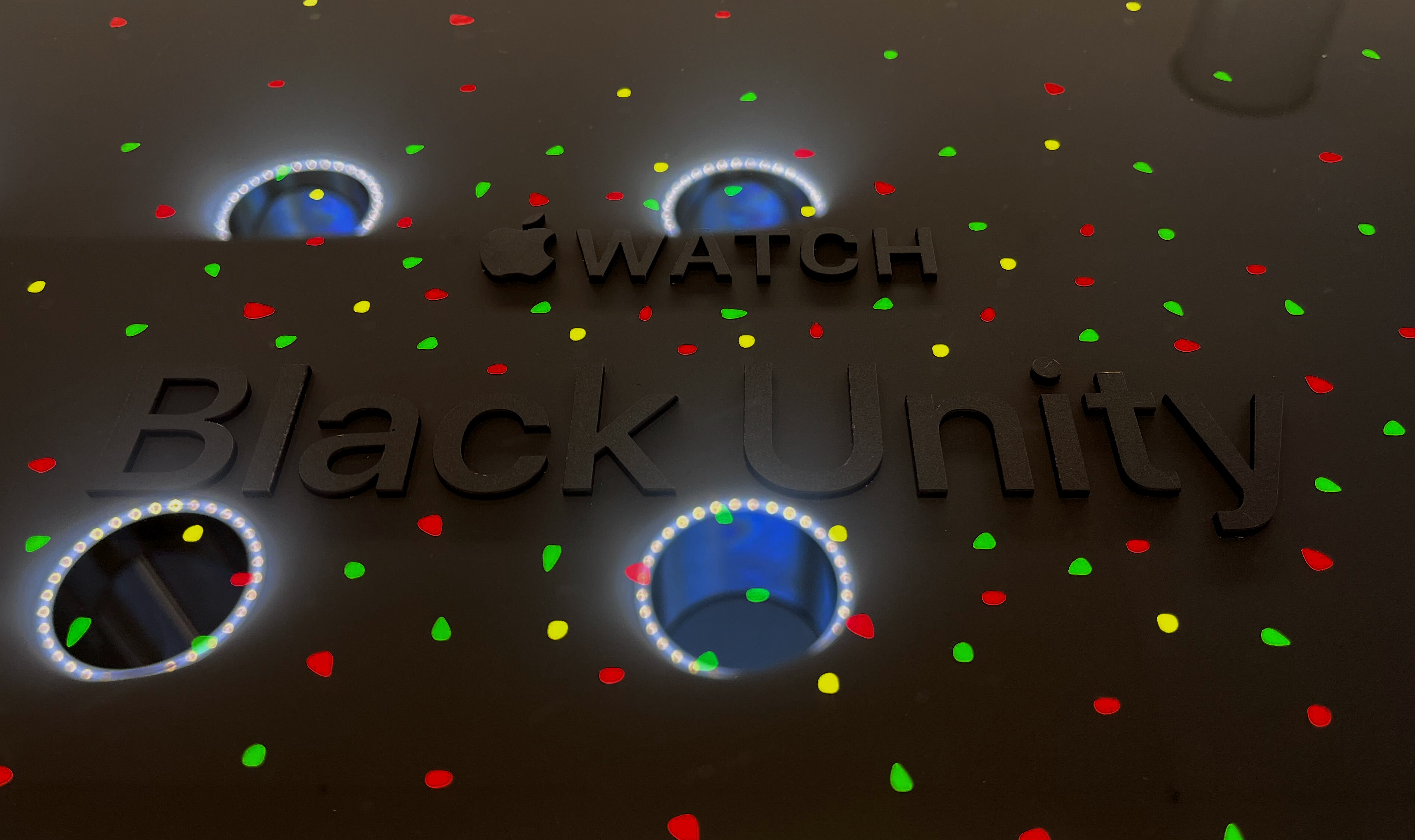 Black Unity watch bands arrive at Apple Stores with dedicated display ...