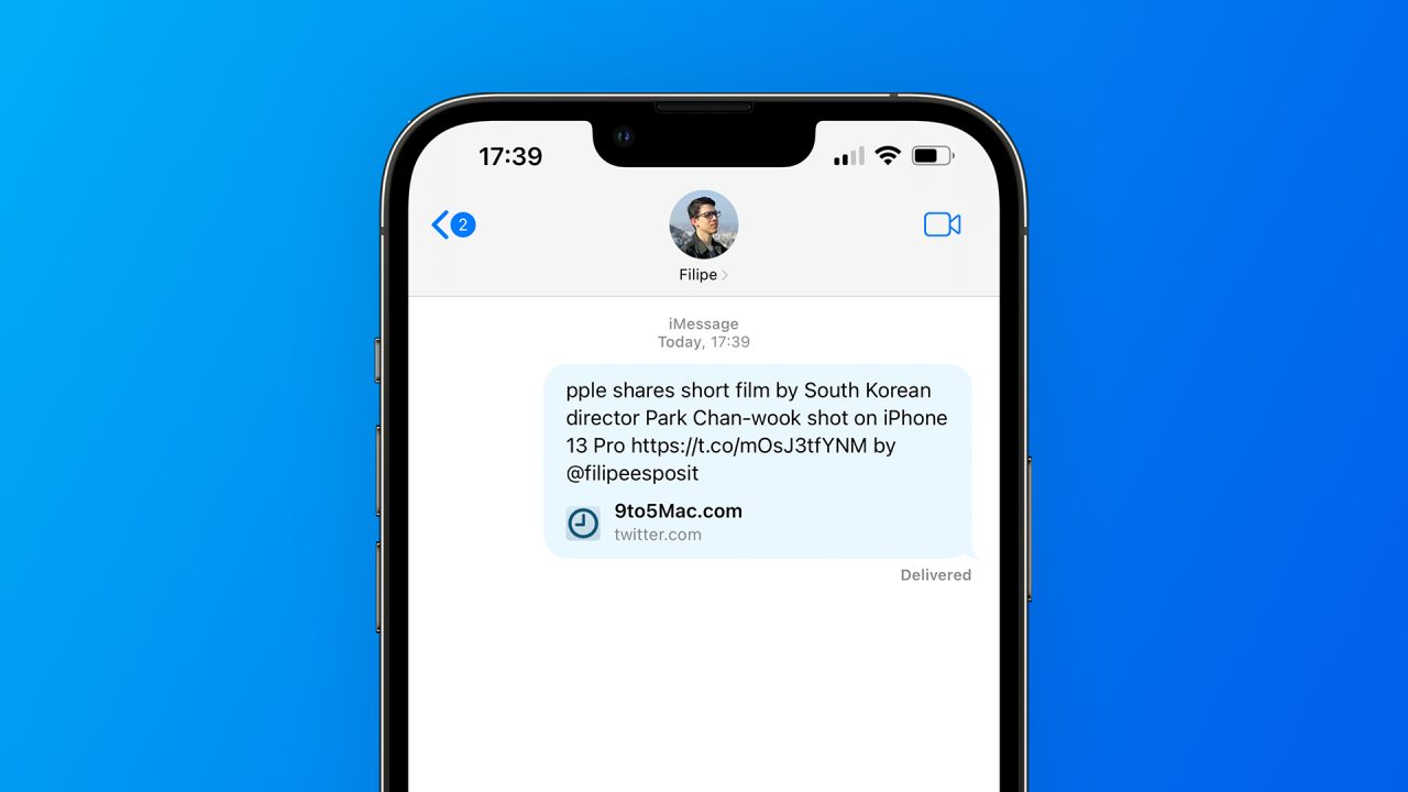 Twitter bug causes text to disappear in iMessage previews - 9to5Mac