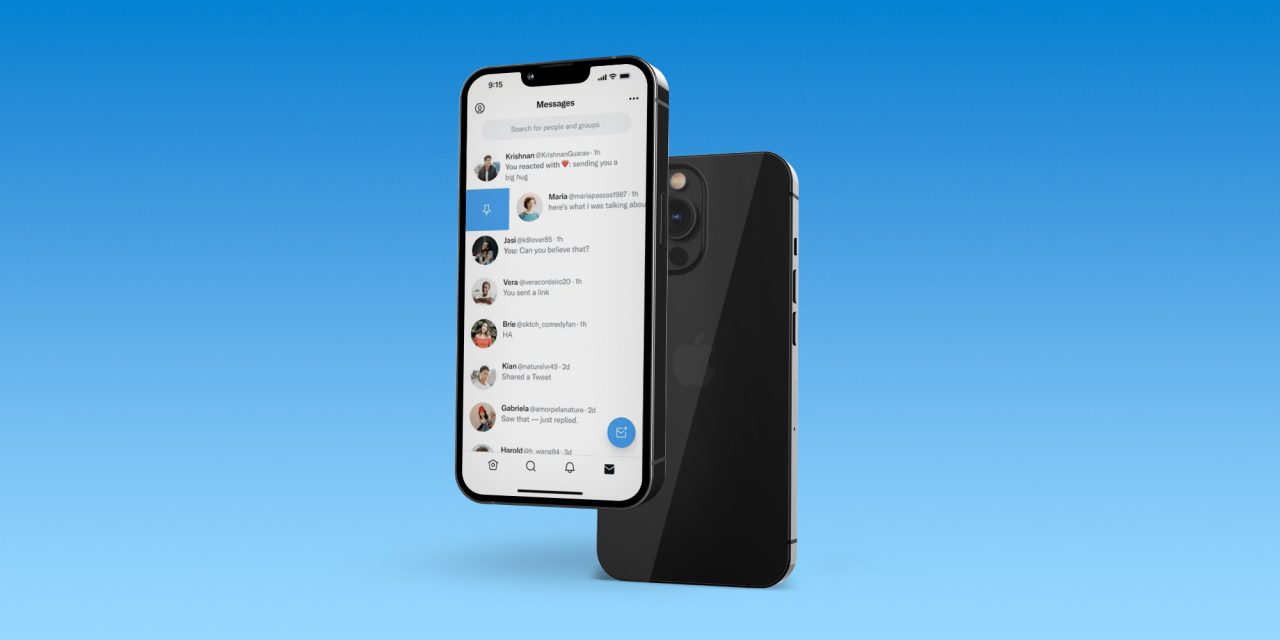 Twitter pinned conversations slide into everyone's DMs- 9to5Mac
