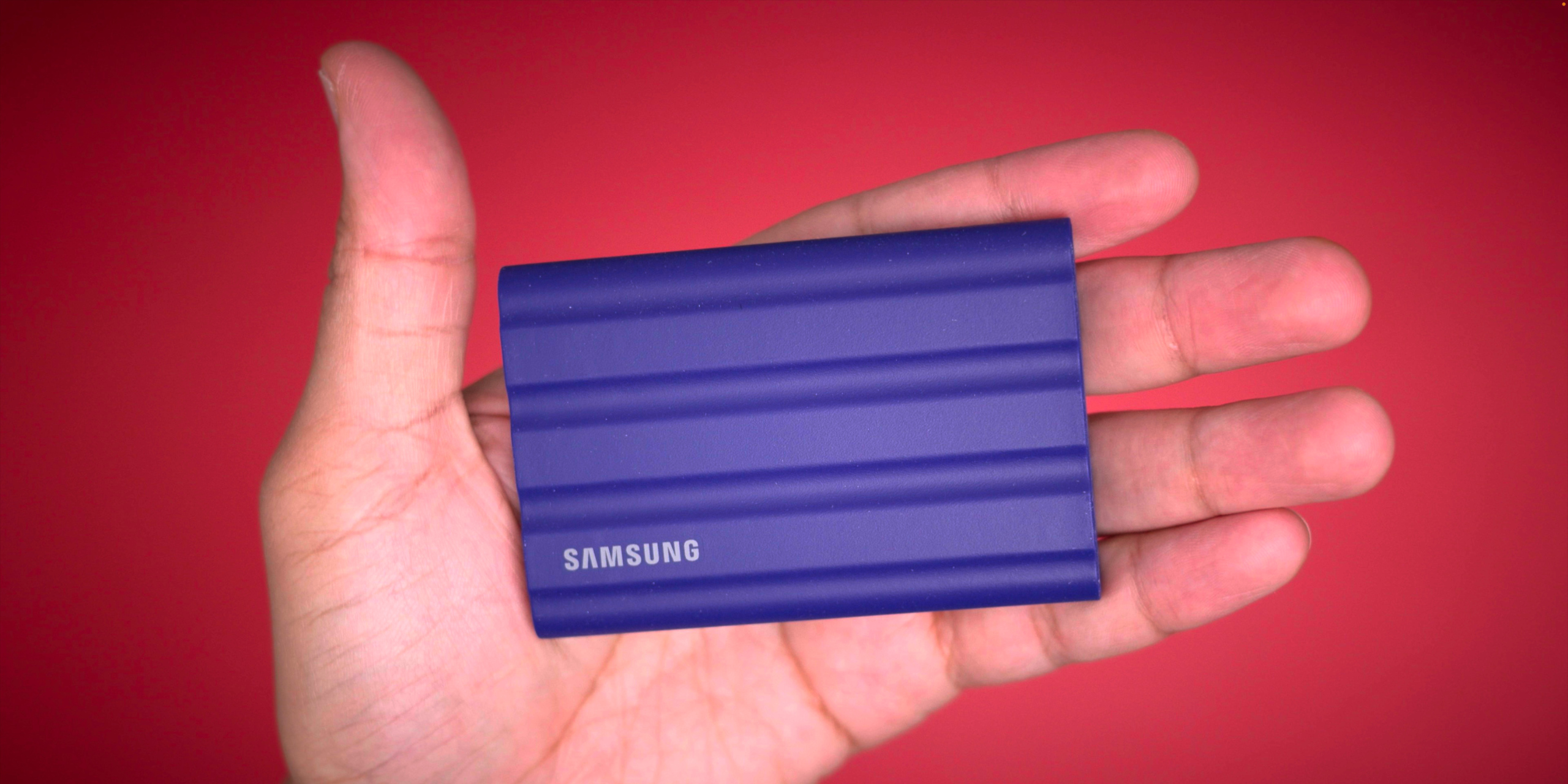 Samsung launches new rugged T7 Shield Portable SSD with IP65 dust and ...