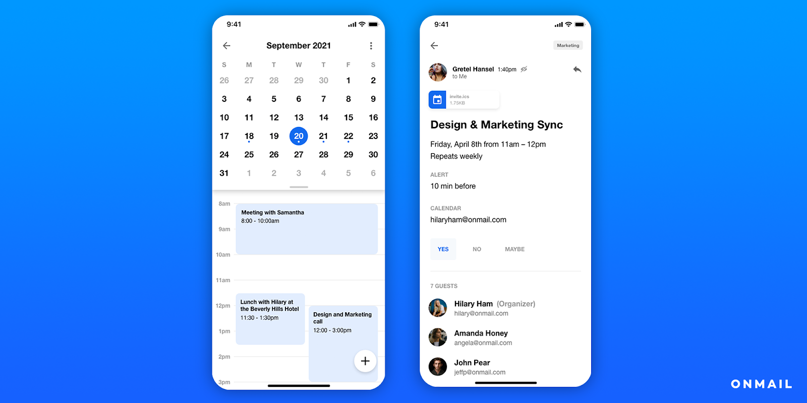 OnMail releases support for Gmail, iCloud Outlook, Yahoo, and more ...