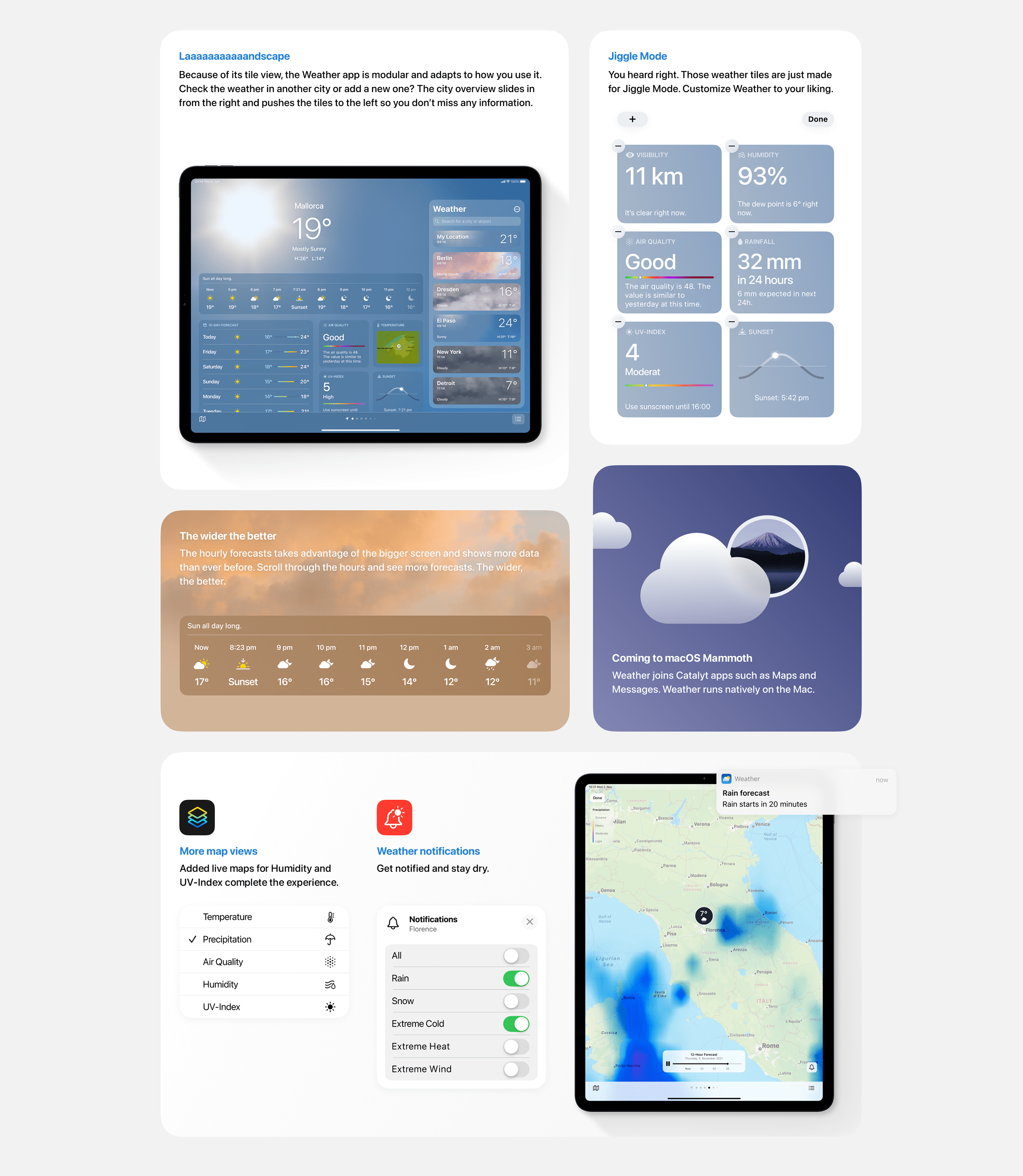 Concept shows a Weather app for iPad - 9to5Mac