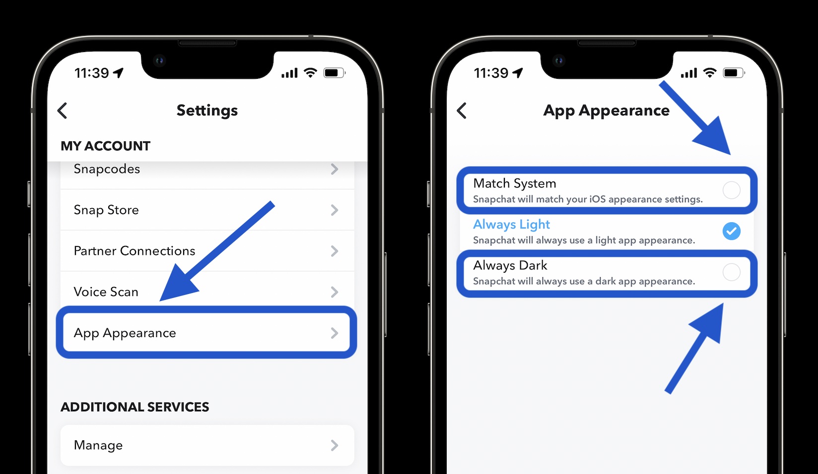 Turn on Snapchat dark mode on iPhone - 9to5Mac