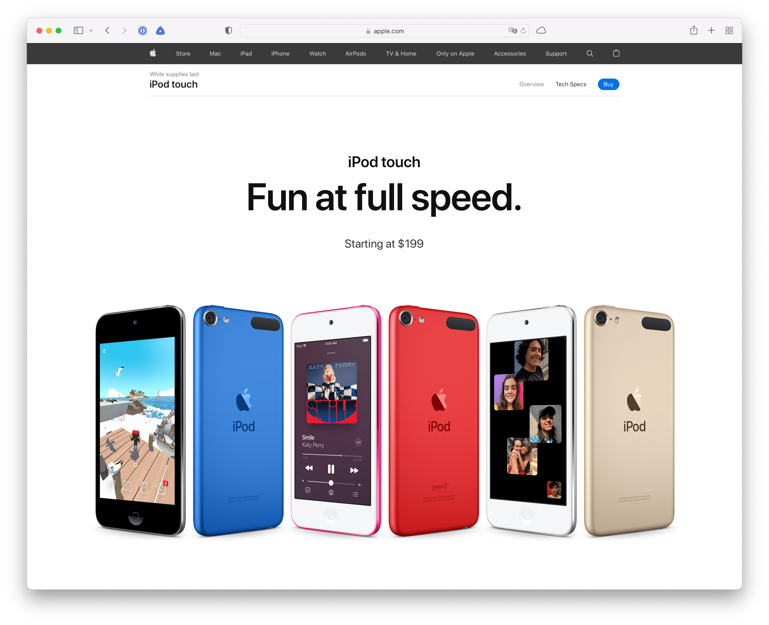 iPod touch now removed from Apple website - 9to5Mac