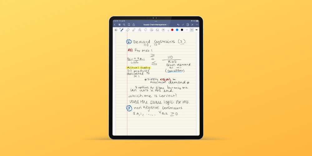 iPad note taking apps students and professionals should try