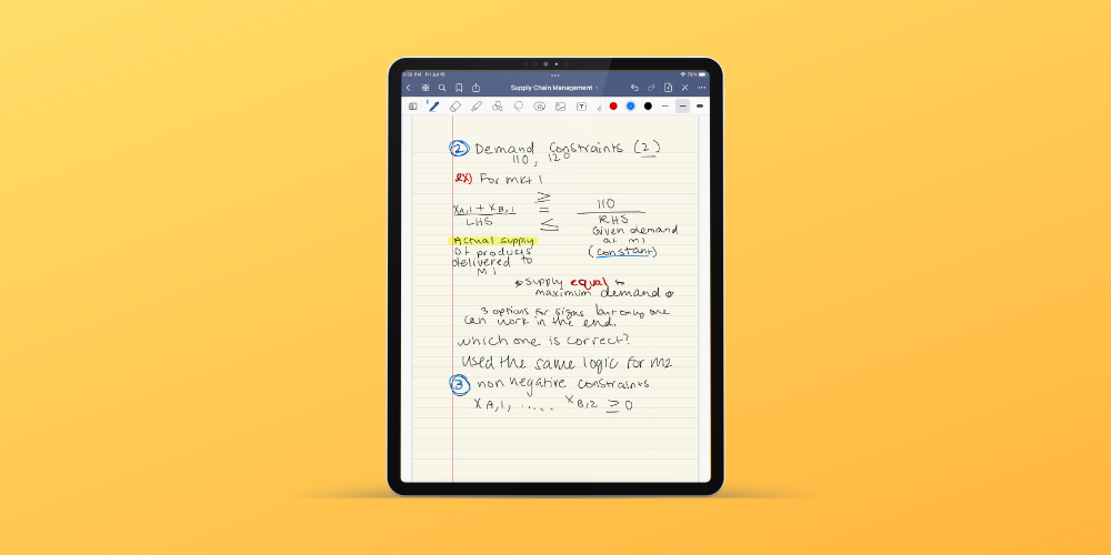 iPad note taking apps students and professionals should try