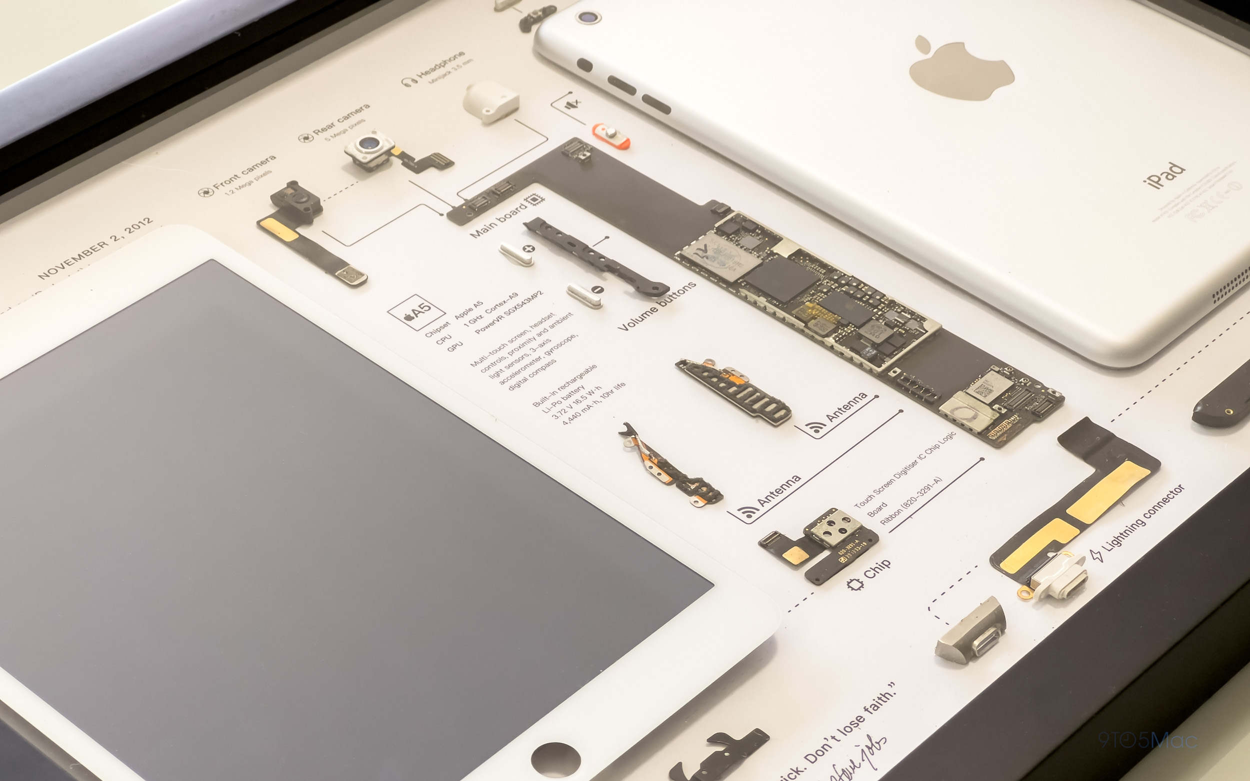 Hands-on: iPad mini disassembled and framed by GRID - 9to5Mac
