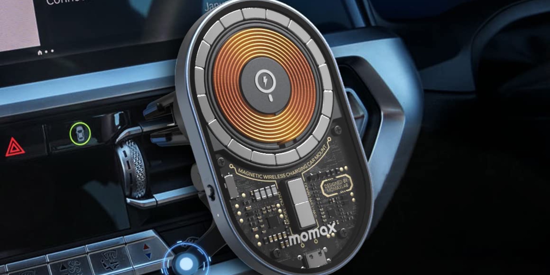 Transparent MagSafe chargers for iPhone give futuristic vibes