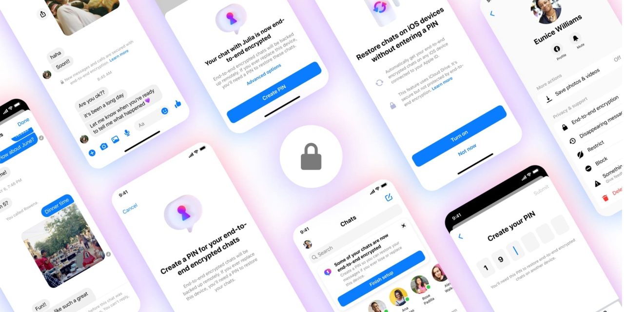 Facebook Messenger testing E2E encrypted backups and more