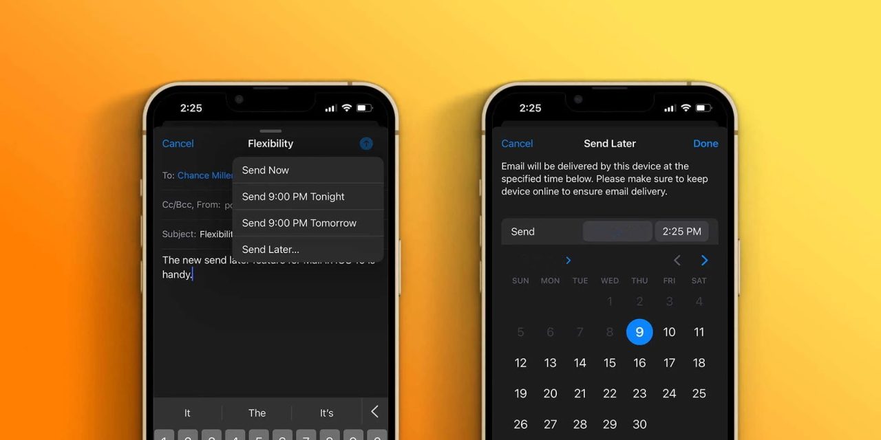 Send Later with Mail: iPhone iOS 16 guide