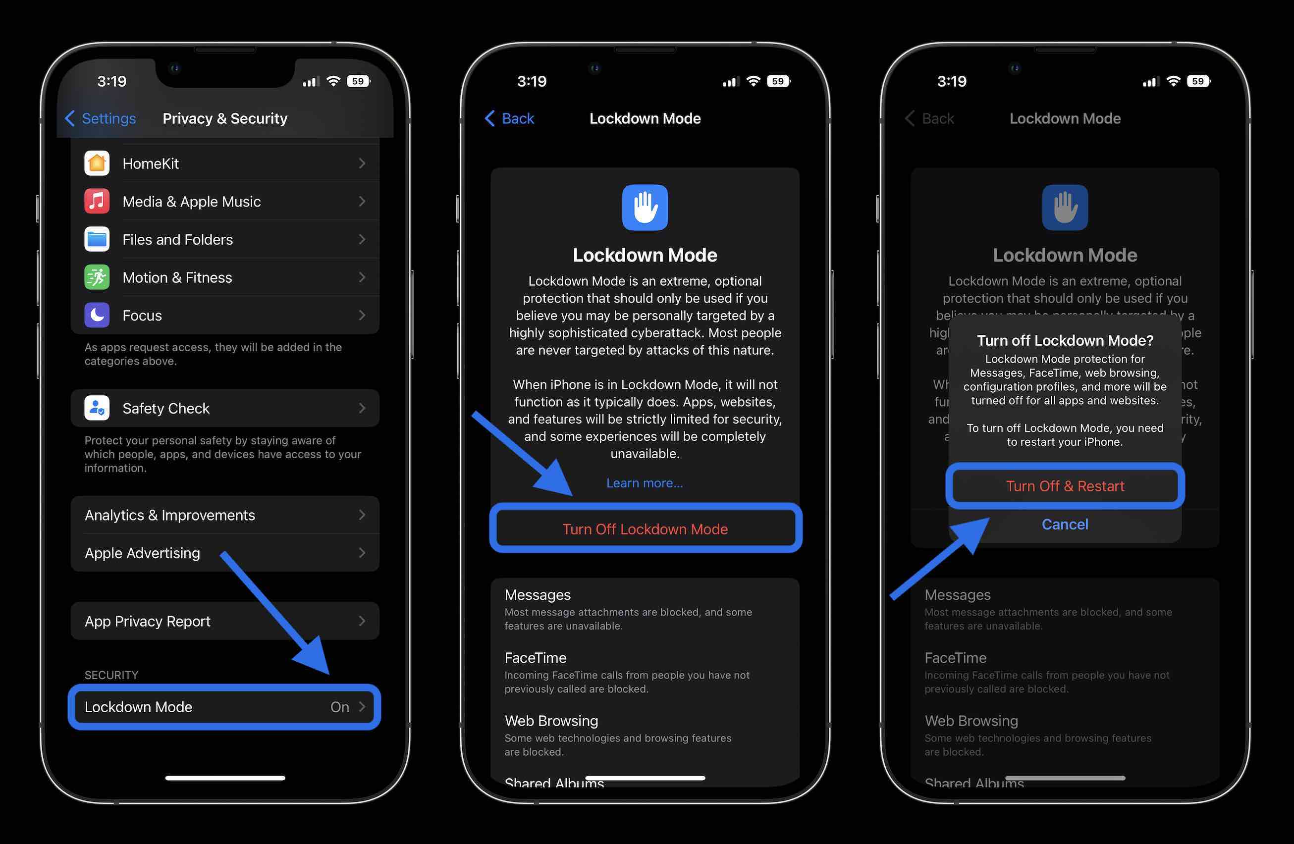 How to turn on/off Lockdown Mode in iOS 16 on iPhone - 9to5Mac