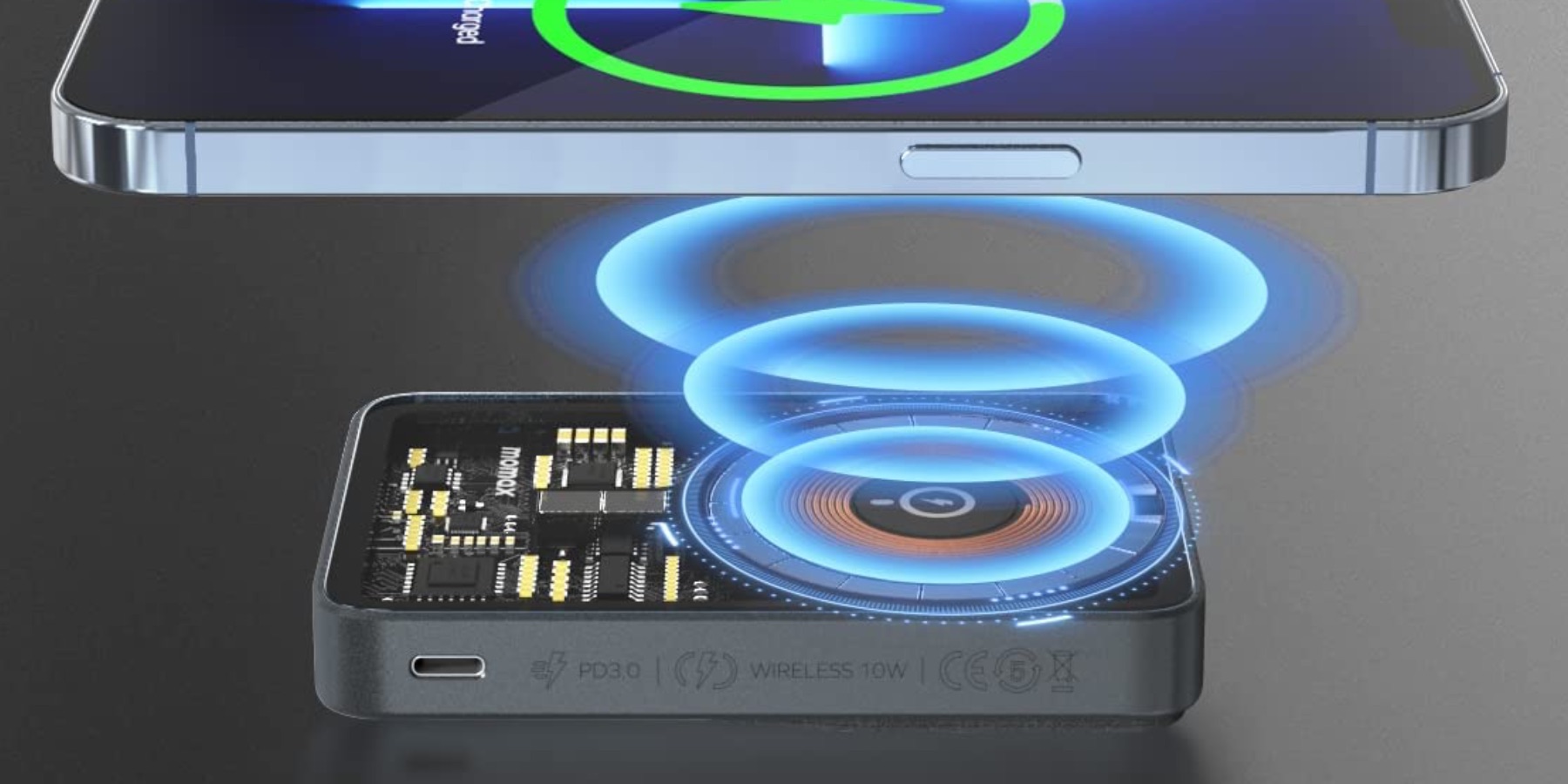 Transparent MagSafe chargers for iPhone give futuristic vibes