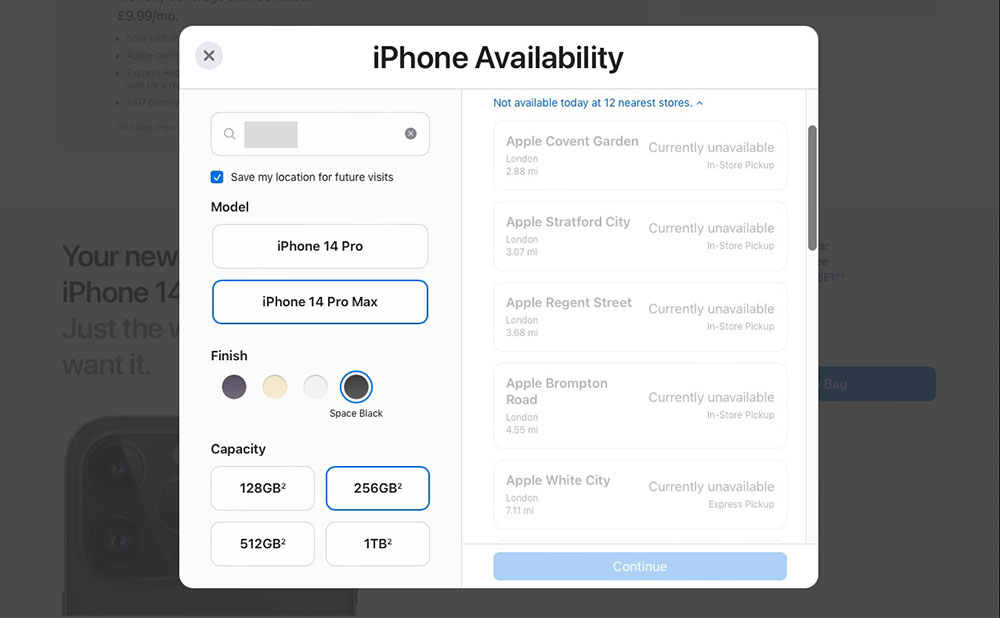Apple Store iPhone 14 photos shared by company
